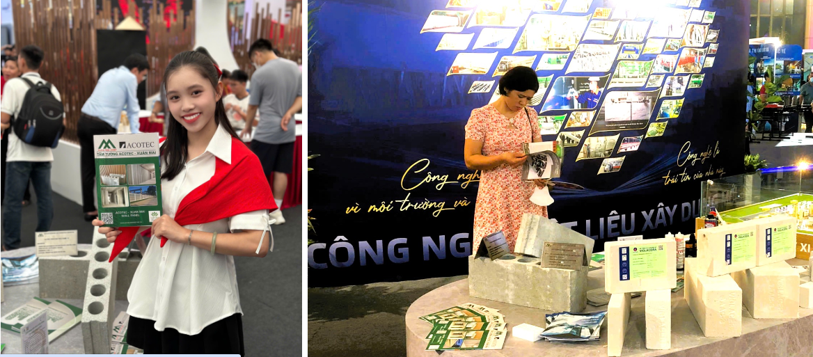 Triển lãm thành tựu ngành Xây dựng gửi thông điệp đến tương lai